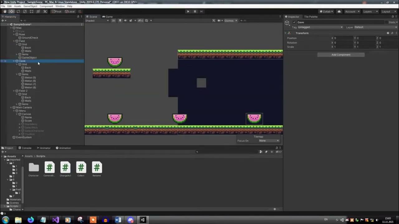 Unity - How To - Make - Platformer - 25 - Game zones - YouTube