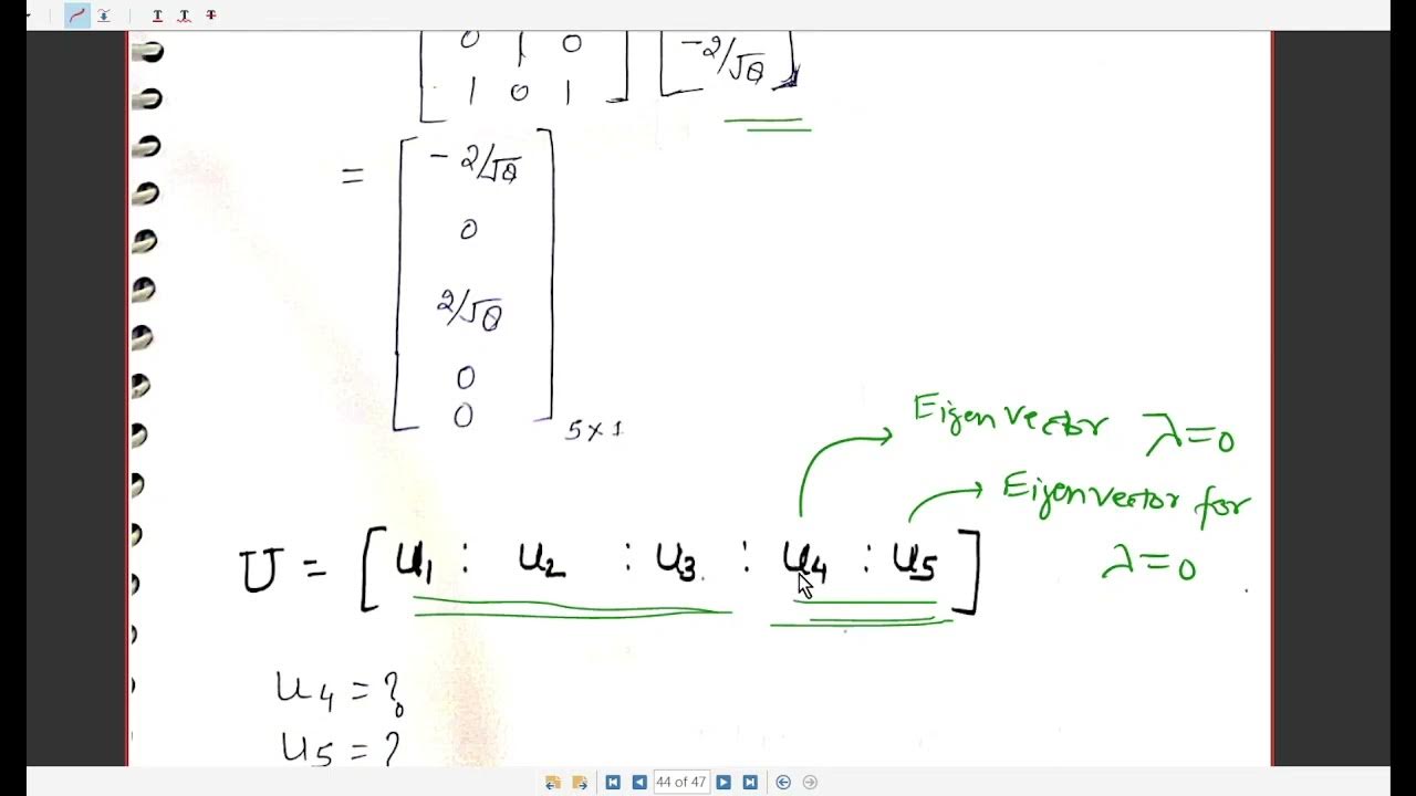 Lecture 7: SINGULAR VALUE DECOMPOSITION SVD - YouTube