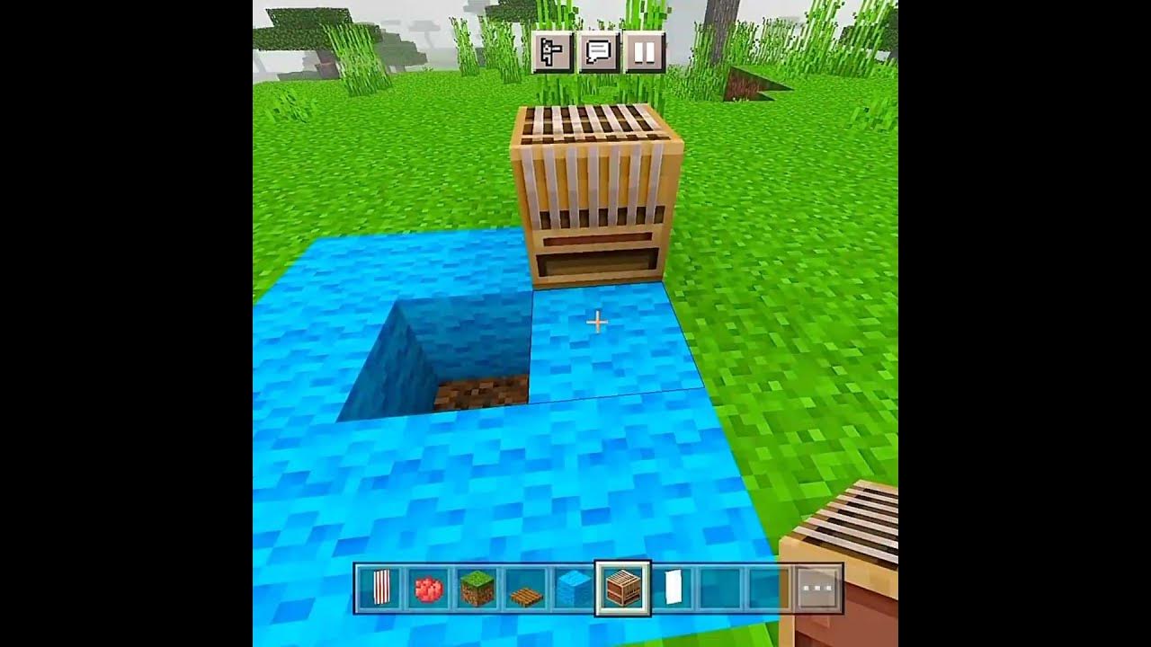 Small Boat In Minecraft How To Build A Small Boatπππ Shorts Short Gameplay Minecraft