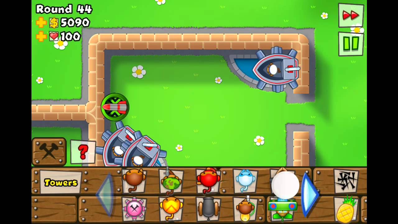 Bloons Tower Defense 5 - [NEW] Brick Wall (Hard) iPhone/iPod/iPad - YouTube