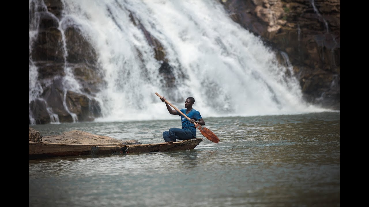 30 meters fall - Gurara Waterfall - YouTube