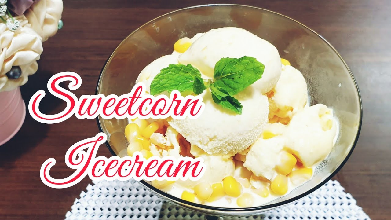 Easy Sweet Corn Icecream Recipe / Icecream Jagung - YouTube