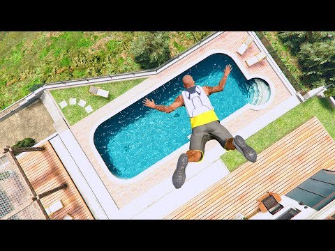GTA 5 Crazy Jumper/Falls compilation #15 (GTA 5 Ragdolls | Fails Funny Moments)