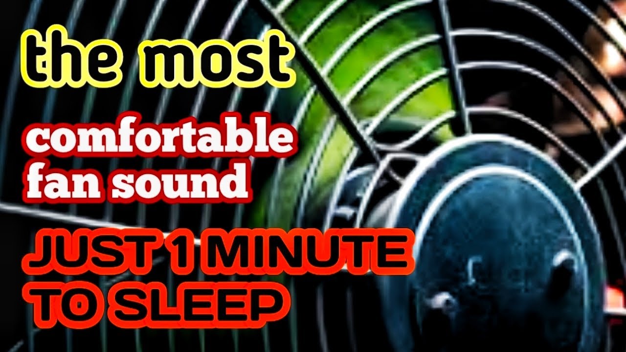 Wait Until You Hear This Fan Sound – Black Screen Sleep Aid That Works ...