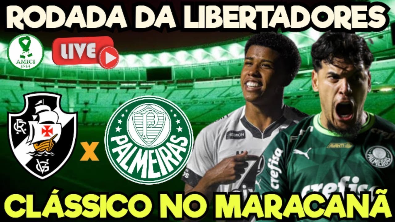 Ao Vivo Palmeiras Enfrenta O Vasco No Maracanà Rodada Da
