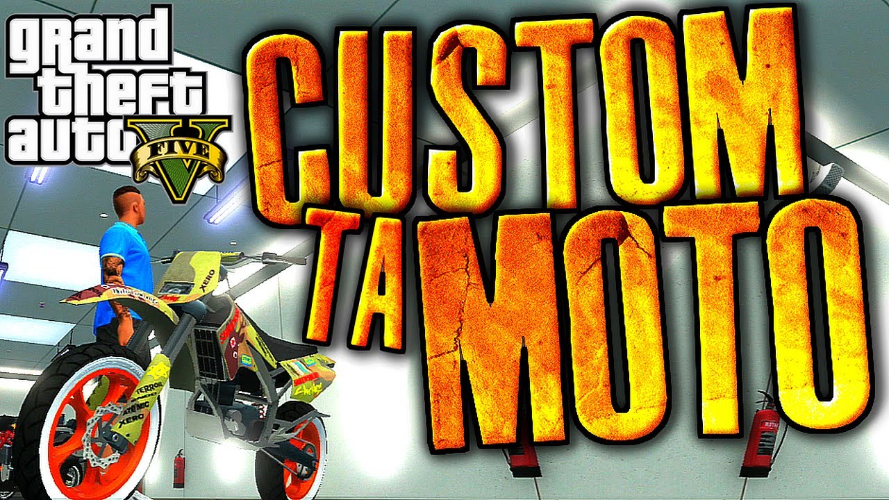 CUSTOM TA MOTO CROSS - GTA5 GLITCH ONLINE - YouTube