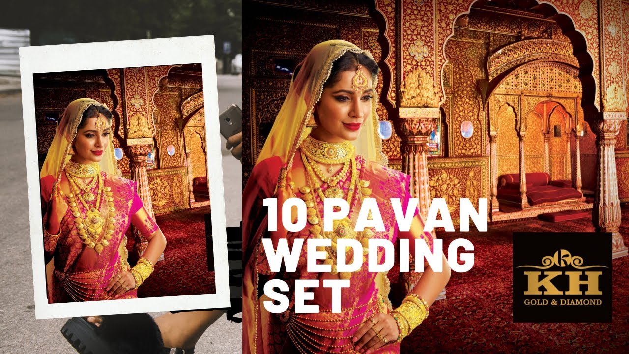 10 Pavan Wedding Set KH GOLD 916 Bridal Package YouTube 10-pavan-wedding-set-kh-gold-916-bridal-package-youtube