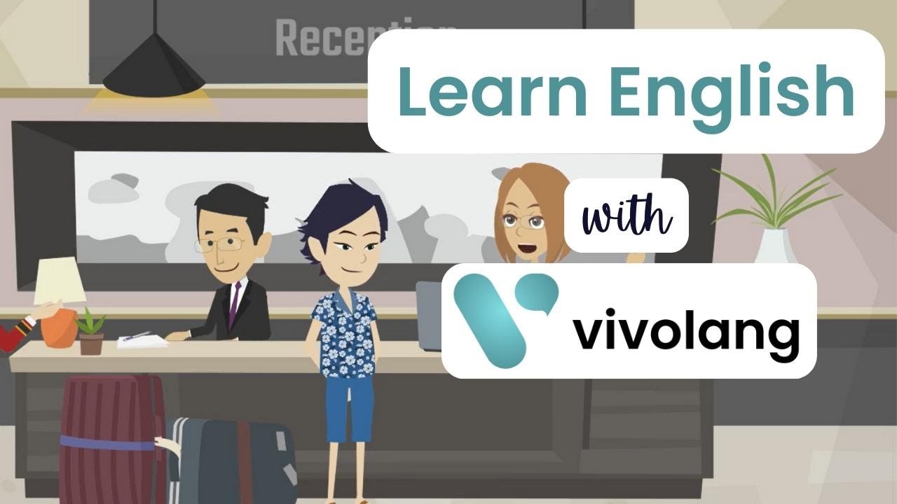 Animated Basic English Lesson: Use Present Simple on Vacation - YouTube