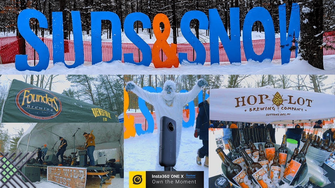 Highlights from Suds & Snow 2019 with the Insta360 One X - YouTube