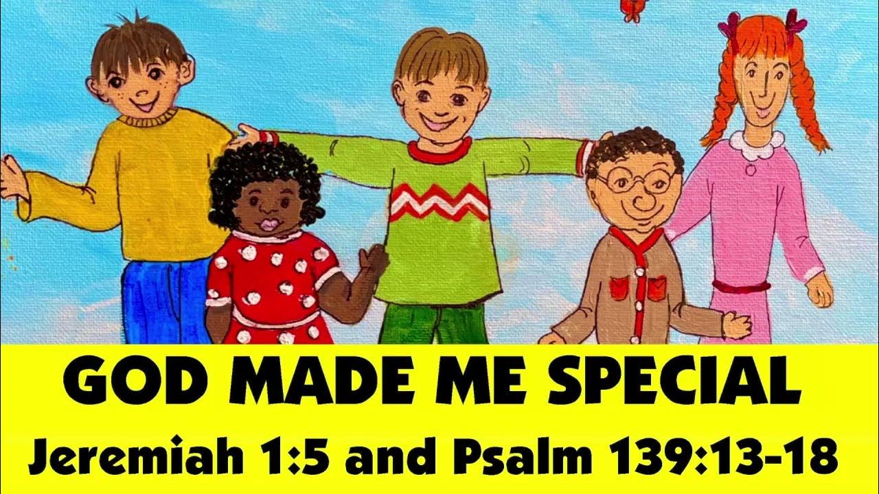 God Made Me Special - Lyric Video, a Kids Christian Worship Song - YouTube