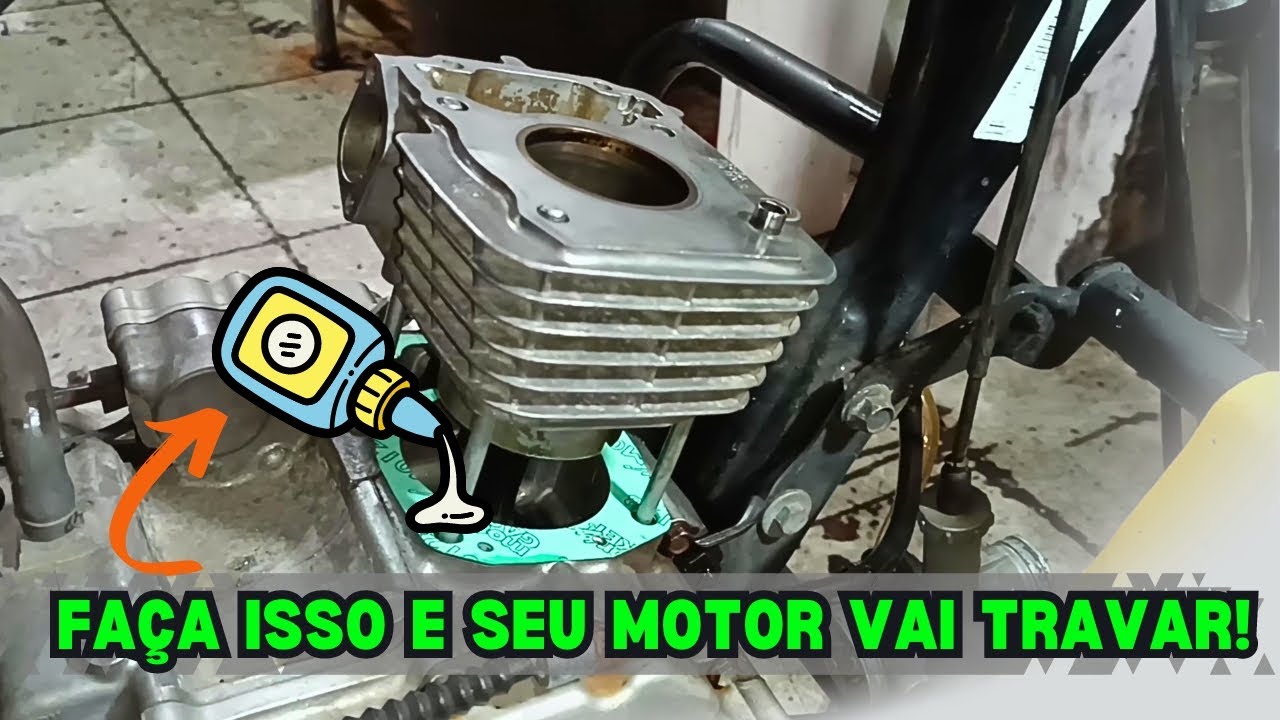 Passa ou Não Passa Cola na Junta da Parte de Cima do Motor??? - YouTube