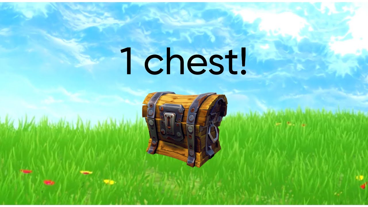 THE 1 CHEST ONLY CHALLENGE! FORTNTE - YouTube