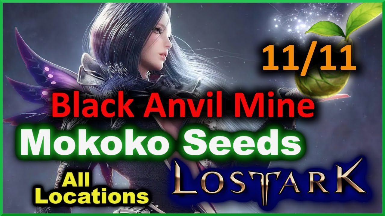 Black Anvil Mine Mokoko Seed Location - Lost Ark - YouTube