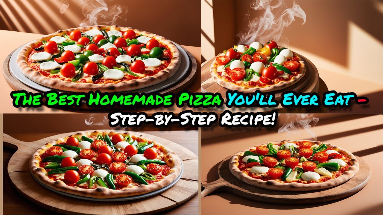 #2 Simple Homemade American Pizza Recipe – Step by Step Guide for ...