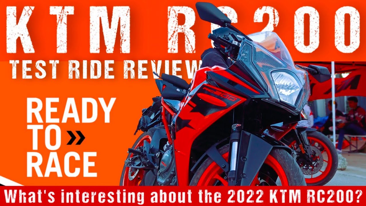 2022 KTM RC200 - REVIEW (Pros/Cons) | KTM Ready to Race! - YouTube