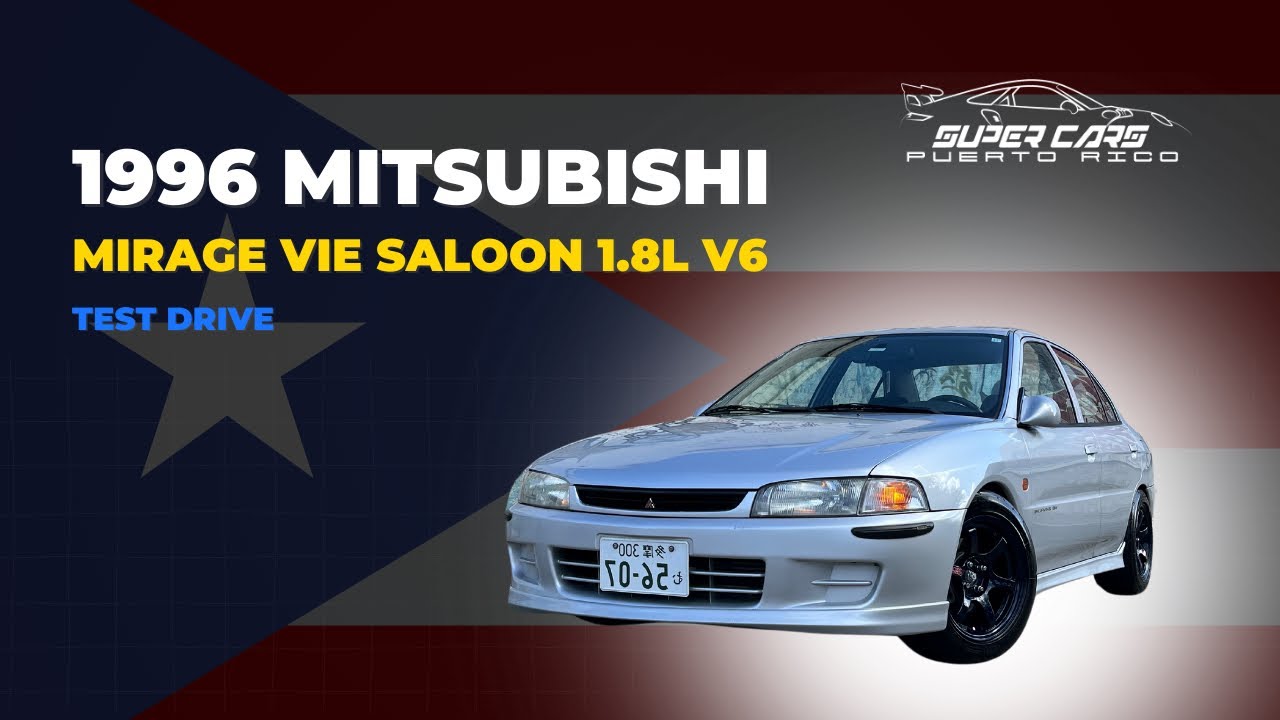 1996 Mitsubishi Mirage 1.8L V6 VIE Saloon - TEST DRIVE - Review Boricua ...