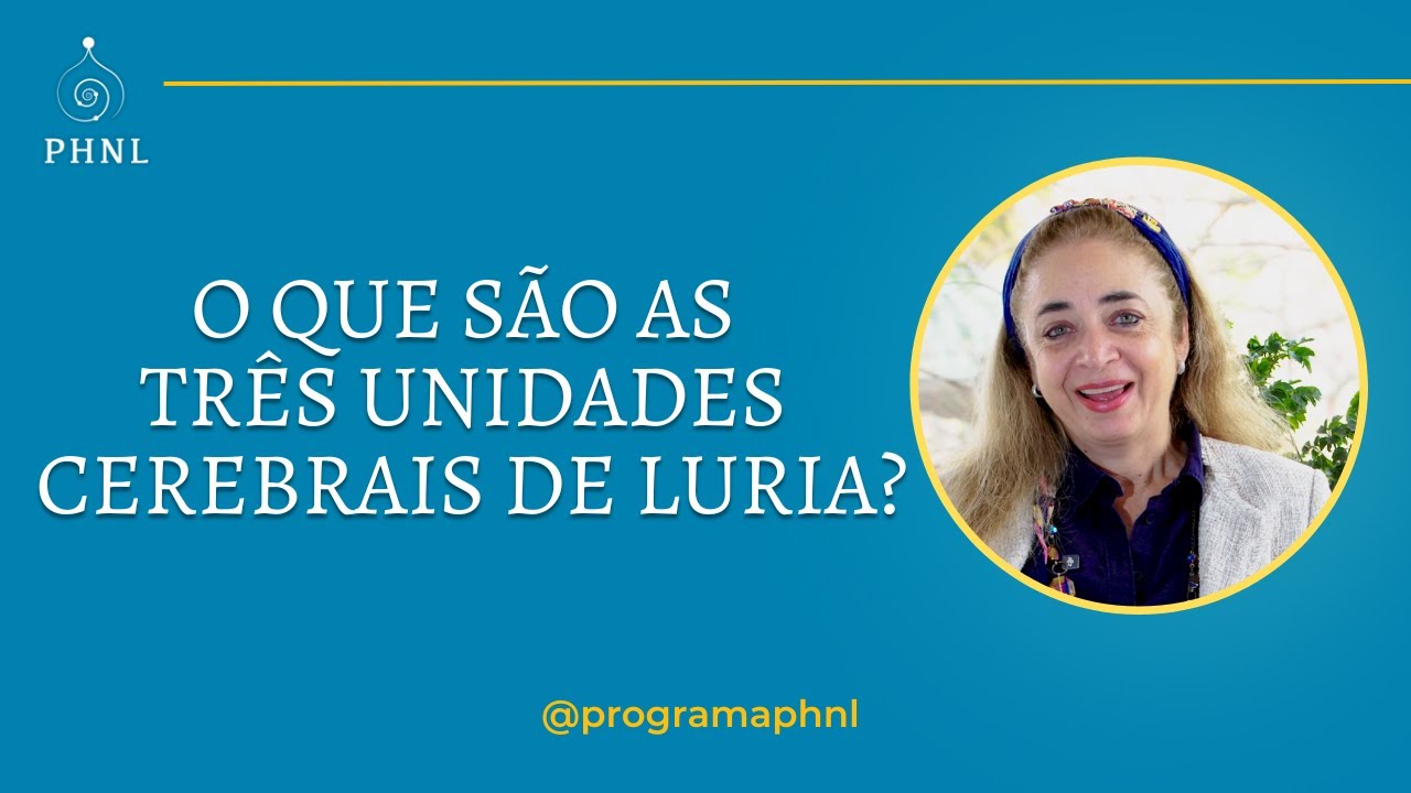 O que são as TRÊS UNIDADES CEREBRAIS DE LURIA? - YouTube