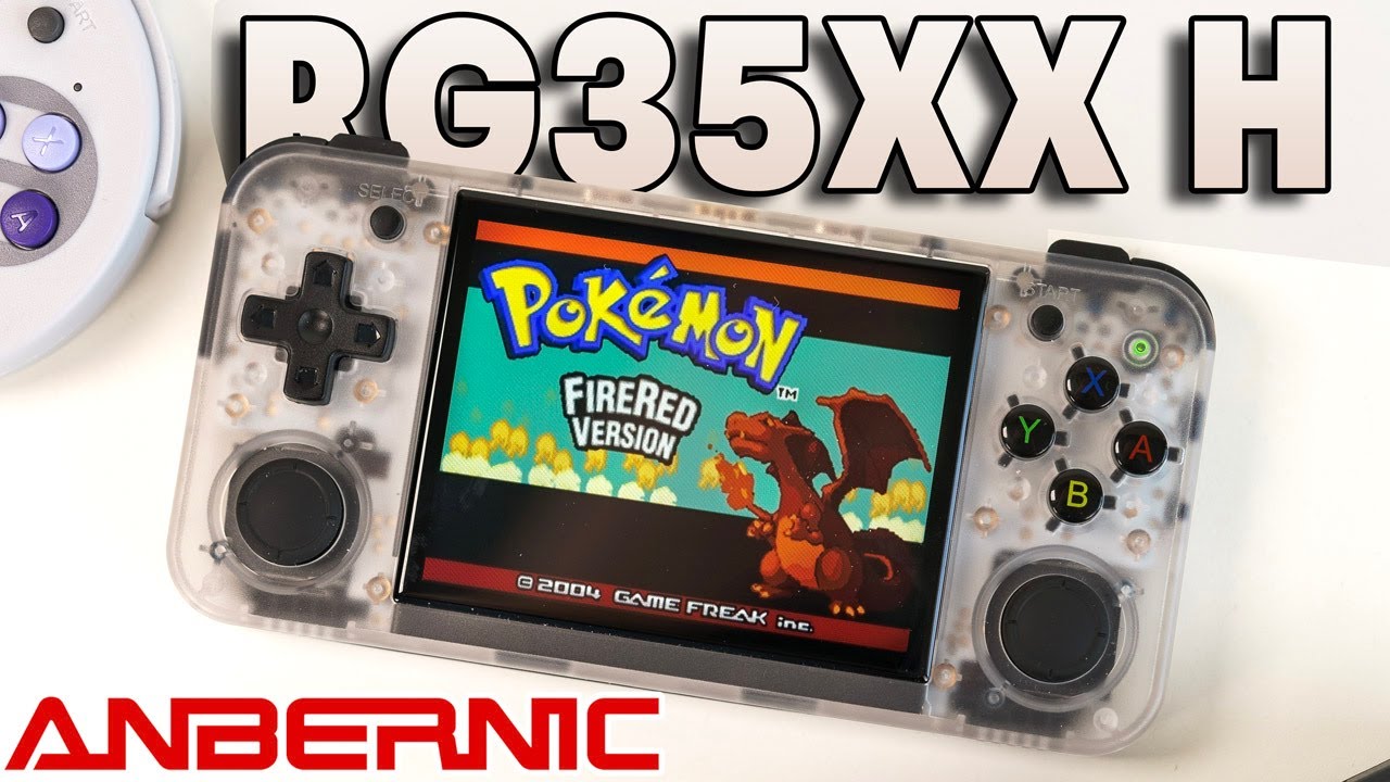 ANBERNIC RG35XX H Très IMPRESSIONNANTE une 35xx Plus en mode horizontal ...