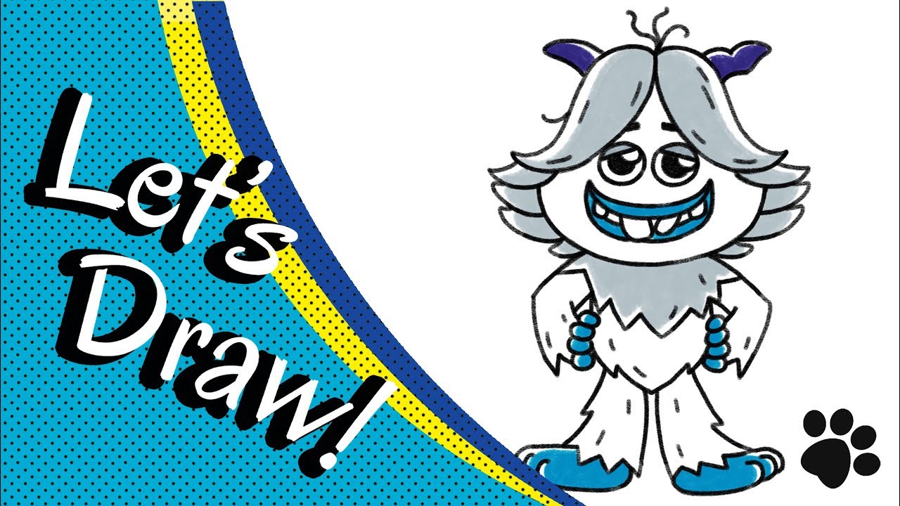 How to draw Fleem from Smallfoot Step by Step | CUTE AND EASY | Easy ...
