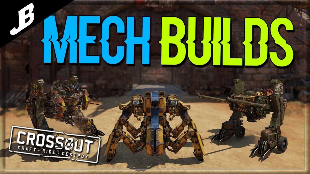 Top 5 MECH builds from the exhibition🤖 - Crossout - YouTube