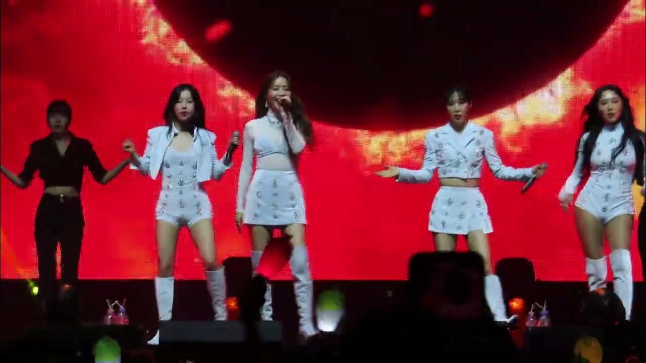 MAMAMOO - "Egotistic" (Blistering Sun ver.) @ Kia Forum 6/4/2023 - YouTube