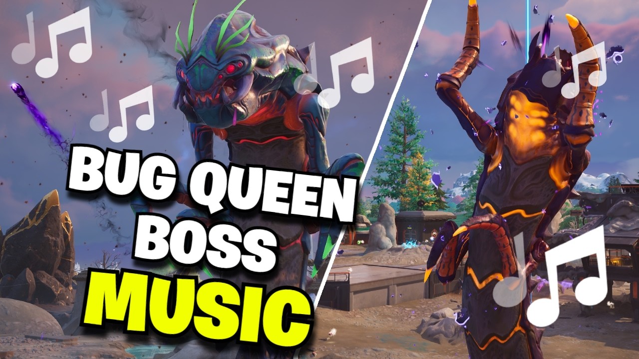 Fortnite | BUG QUEEN BOSS MUSIC (Idle & Aggro) Ch6 S4 - YouTube