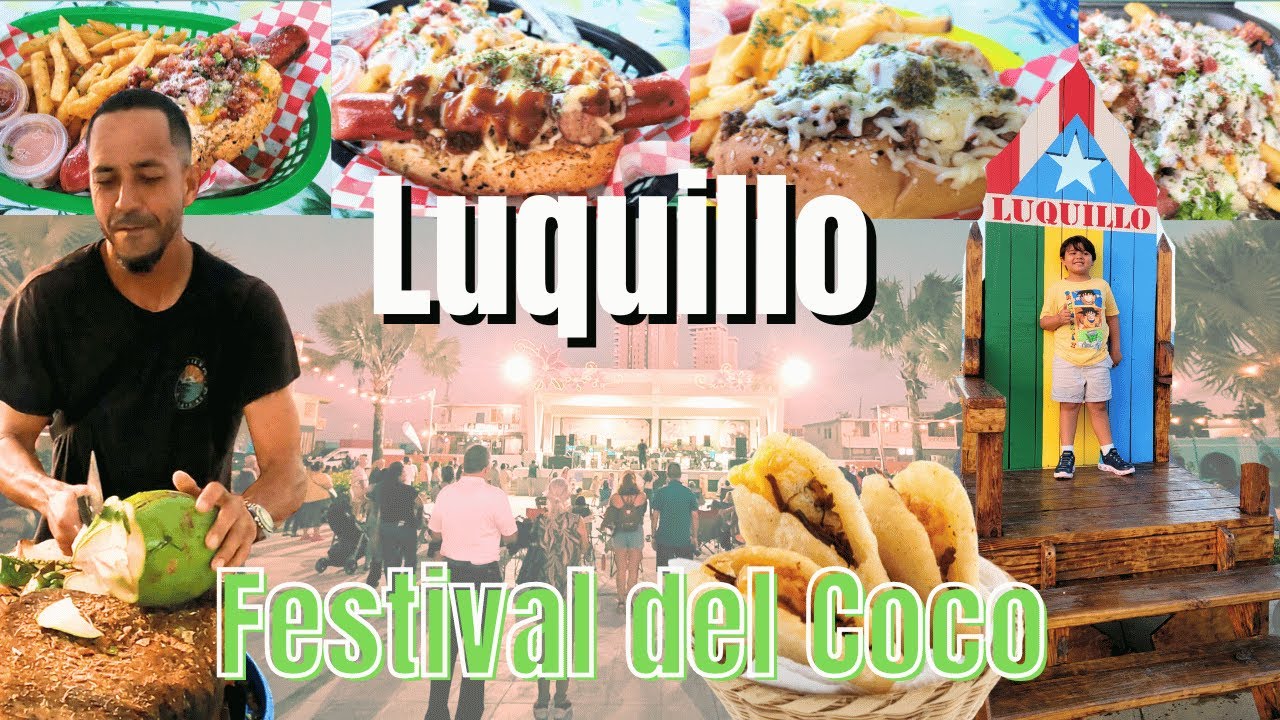 Festival del Coco en Luquillo Puerto Rico - YouTube