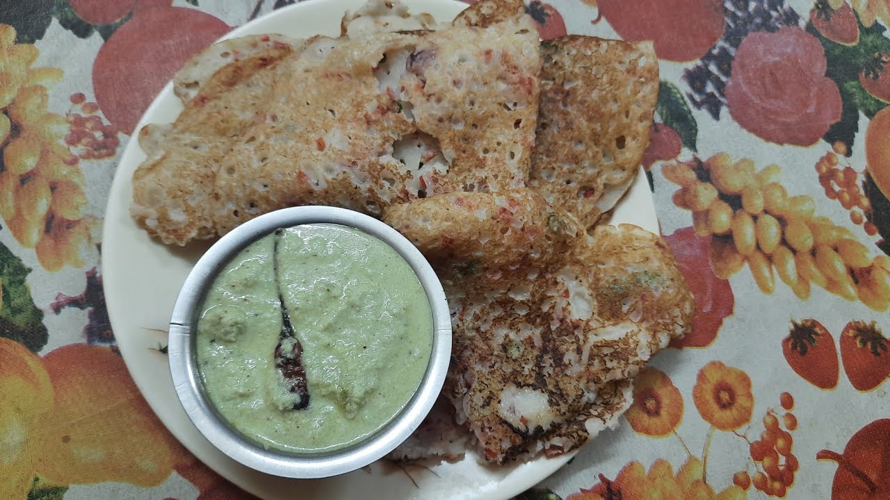 റവ ദോശയും തേങ്ങ ചട്ണിയും|Rava dosa and coconut chutney |रवा डोसा और ...