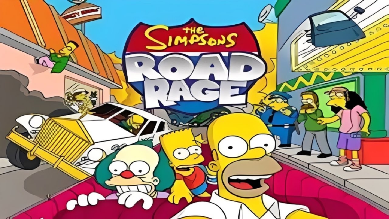 * THE SIMPSON ROAD RAGE * - YouTube
