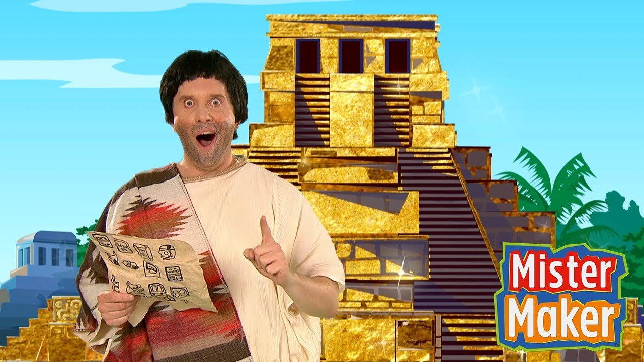 Mister Maker Discovers Mayan Temples - YouTube