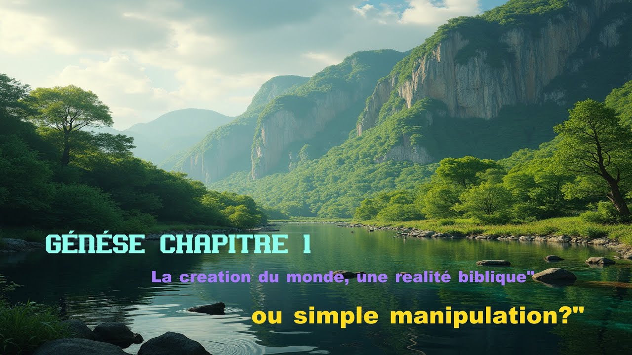 GÉNÉSE CHAPITRE 1: LA VERITÉ CACHÉE SUR LA CRÉATION DU MONDE !" - YouTube