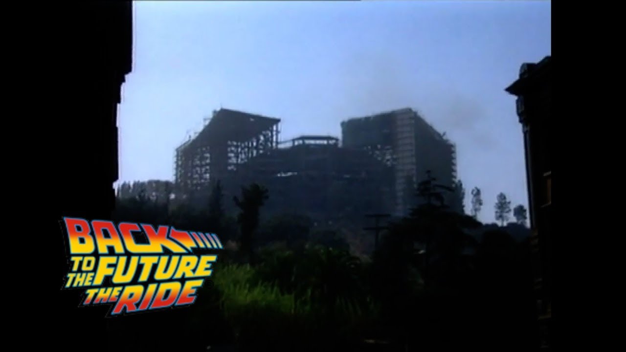 Back to the Future: The Ride Behind The Scenes IMAX Dome Ride Vehicles ...