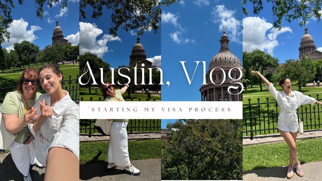 Starting my visa process | Austin Vlog - YouTube