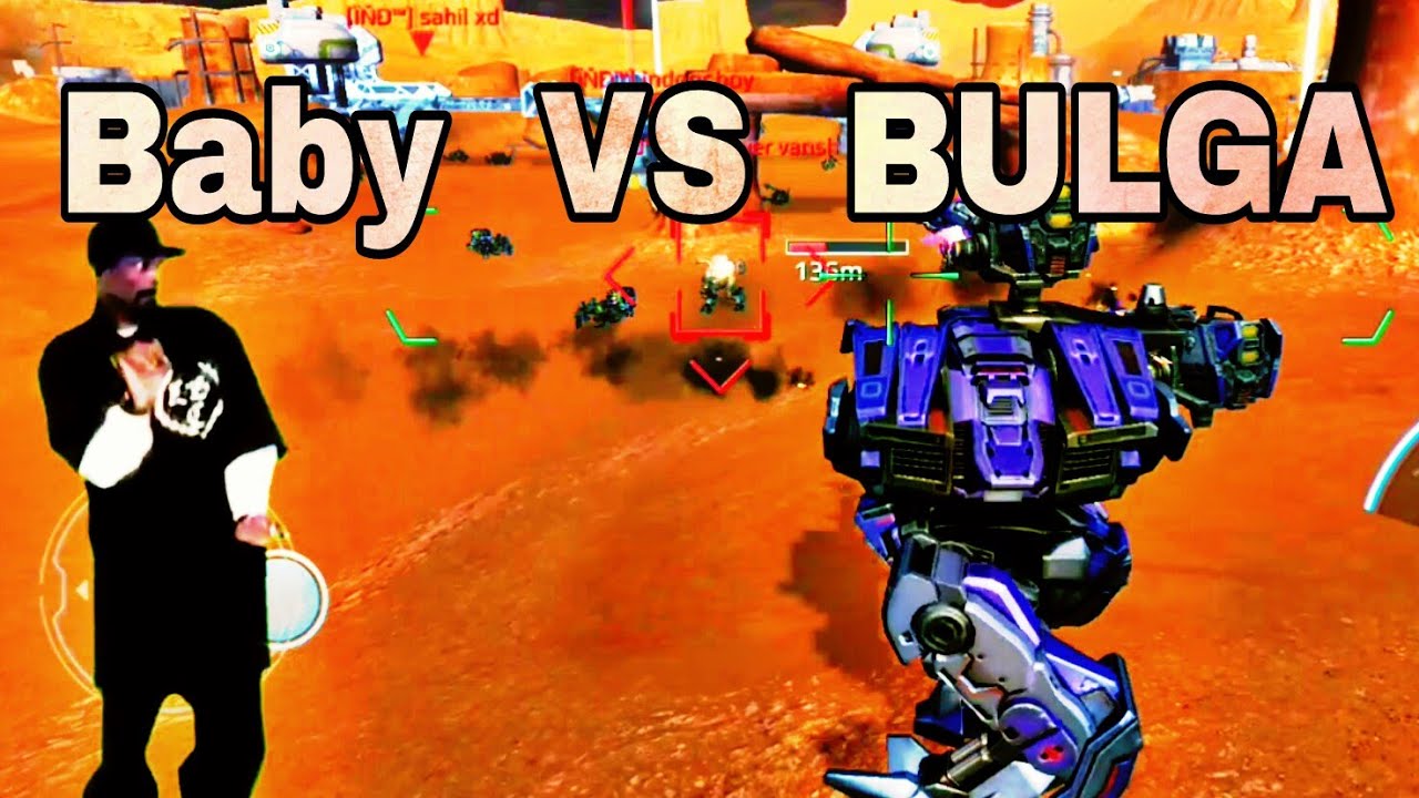 War robots #BABY Cossack VS Shocktrain Bulgasari - YouTube