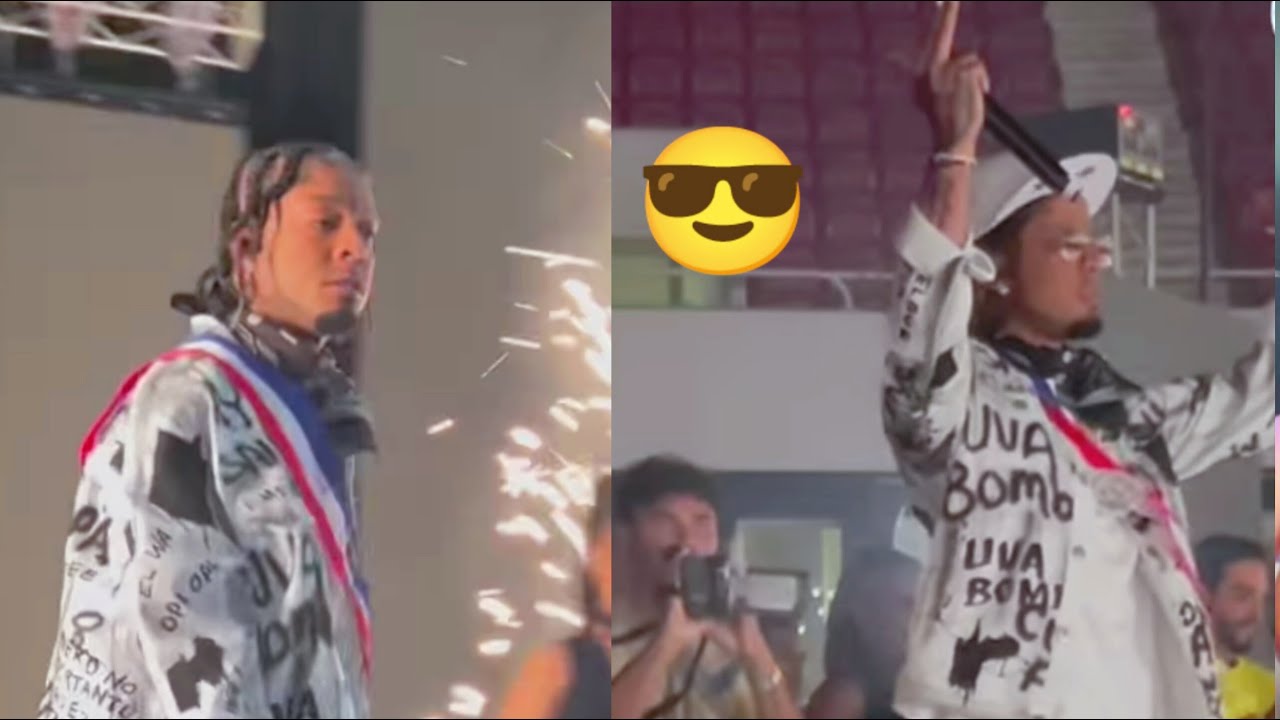 asi sorprendio rochy rd en el palacio de los deporte concierto en vivo ...