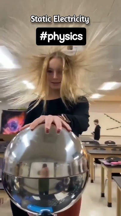 Static Electricity | Van de graph generator experiment - YouTube
