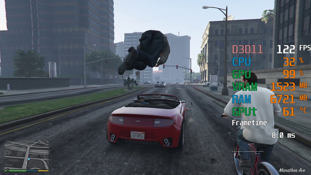 AMD Radeon RX 560 -- AMD Ryzen 5 3600 -- Grand Theft Auto V GTA V FPS ...