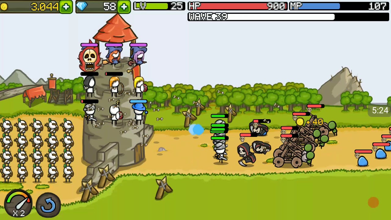 Grow Castle #3 3Ведьмы ура) - YouTube