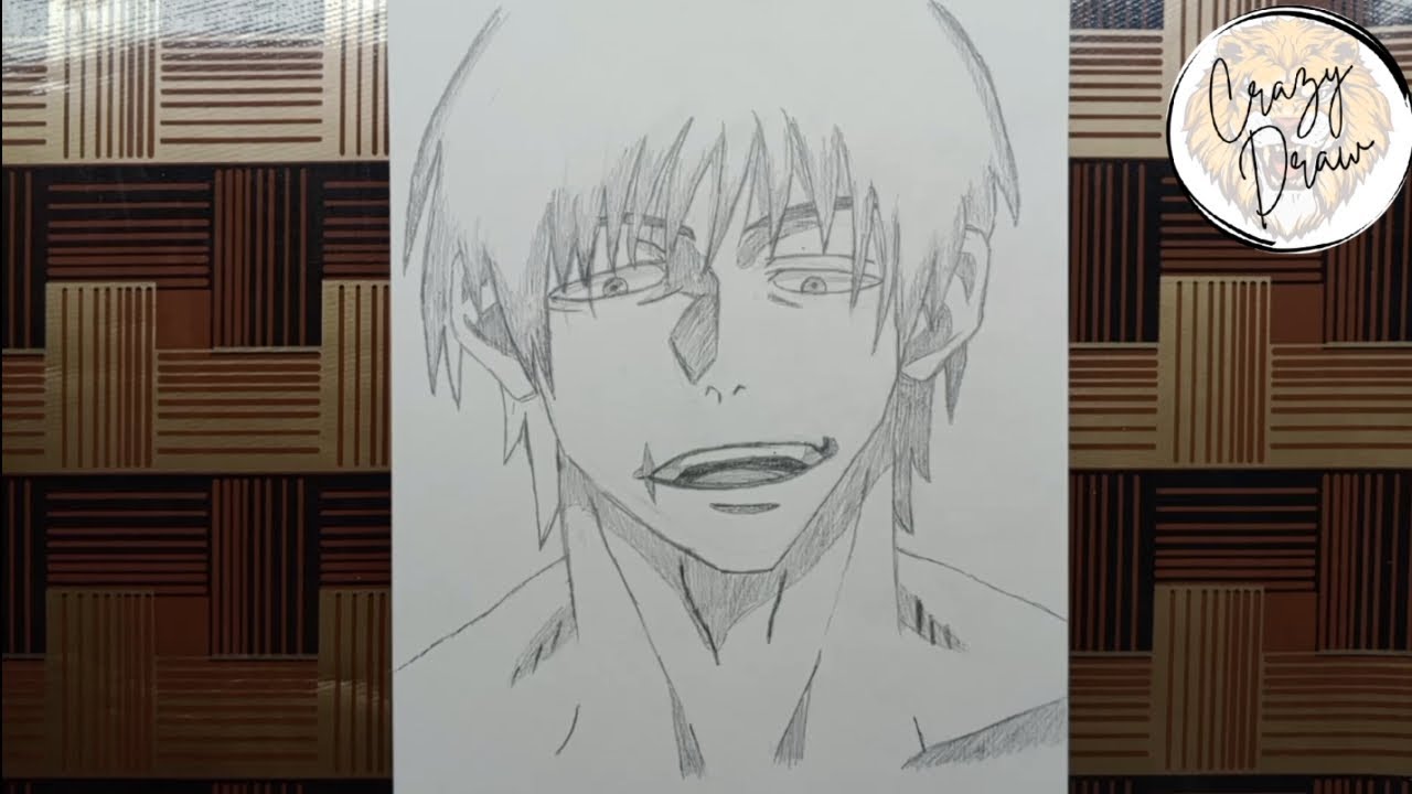 How To Draw Toji Fushiguro Step By Step || How To Draw Anime Drawing # ...