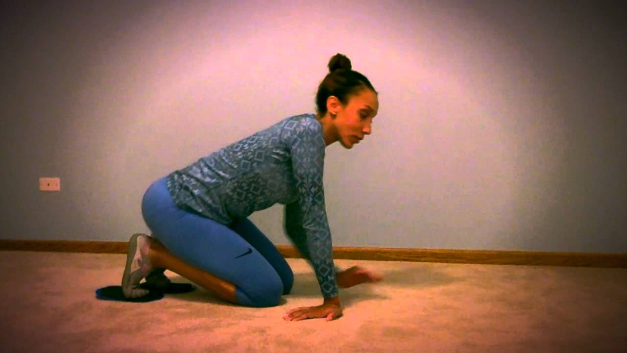 Floor Slider exercises to work your Core - YouTube