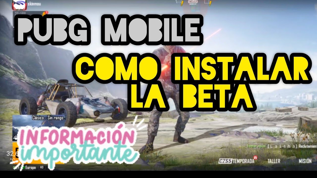 Pubg Mobile como instalar la beta 🧐 Tutorial - YouTube