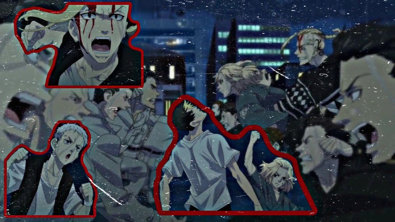 Toman vs Moebius / Mikey vs Hanma Full Fight | Toman Leaders Best ...