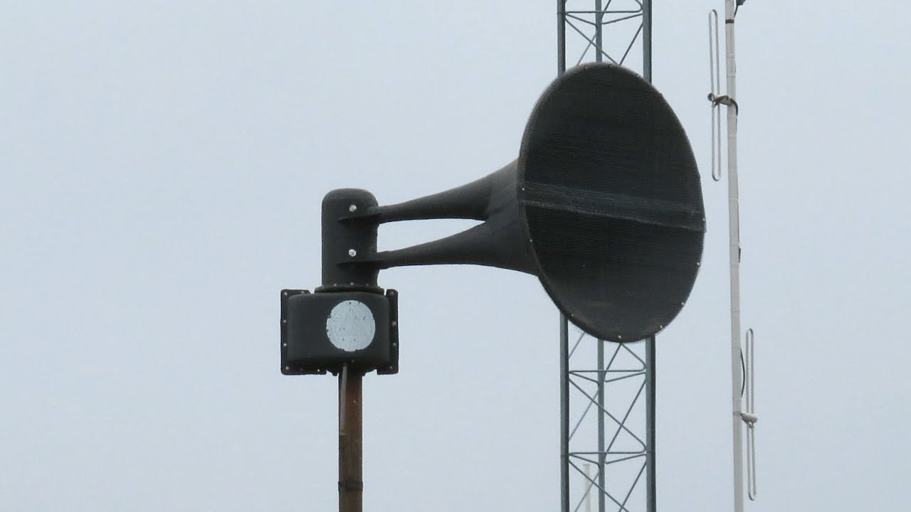 ACA Hurricane 130 MKII Siren Test - Darien, IL - YouTube