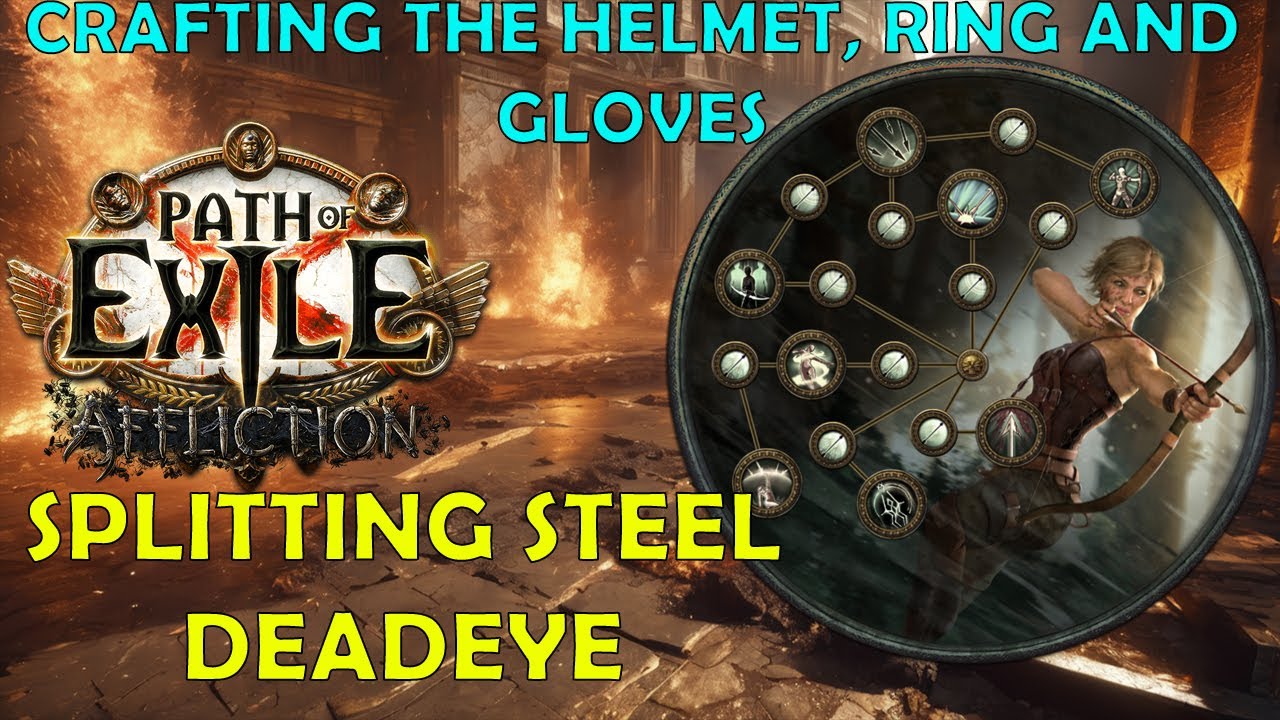 How to Craft the gear for Immortal Splitting Steel. PoE 3.23. Helmet ...