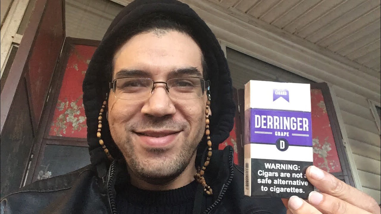 Derringer Grape Little cigars review - YouTube