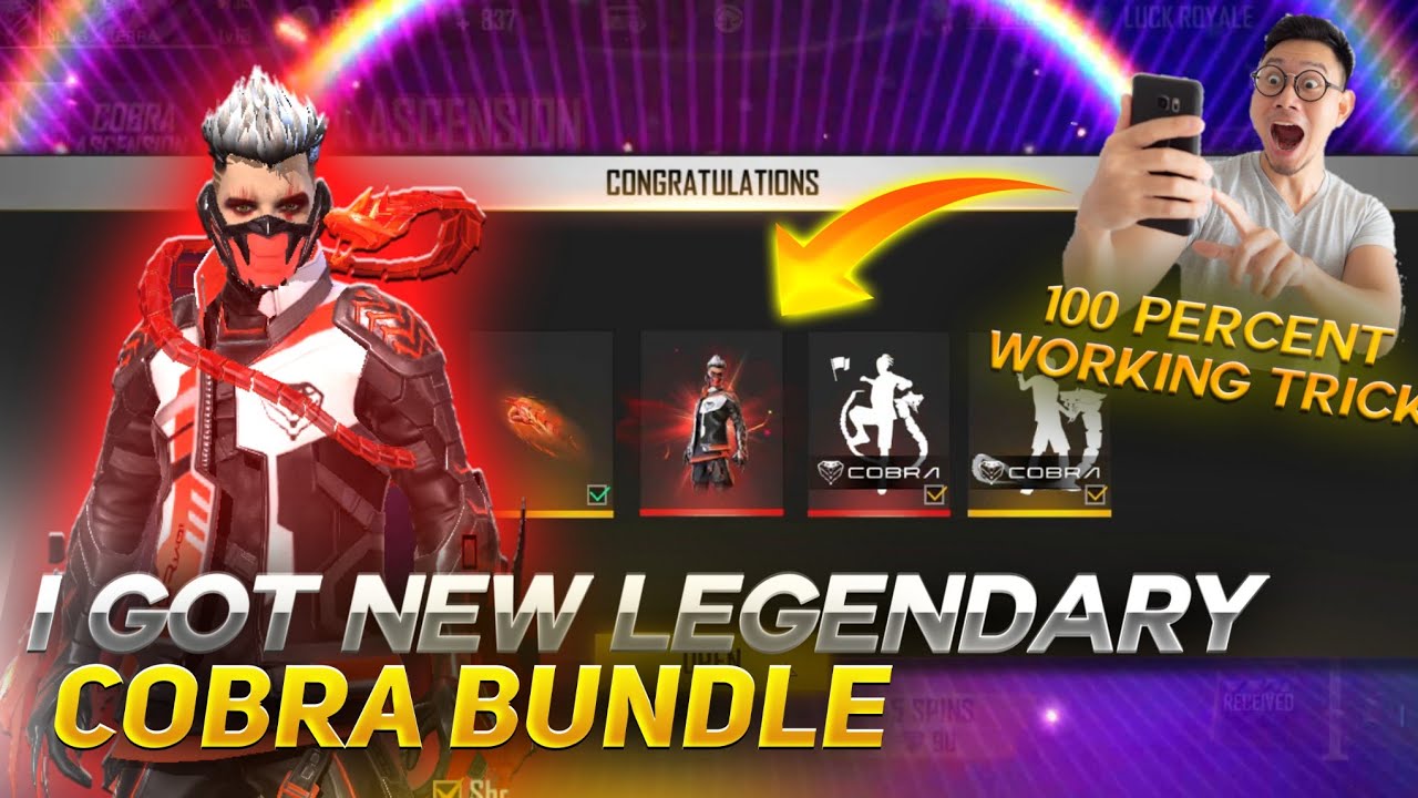 I Got New Cobra Ascension Cobra Rage Bundle Ony 5 Spin Trick | 100 ...