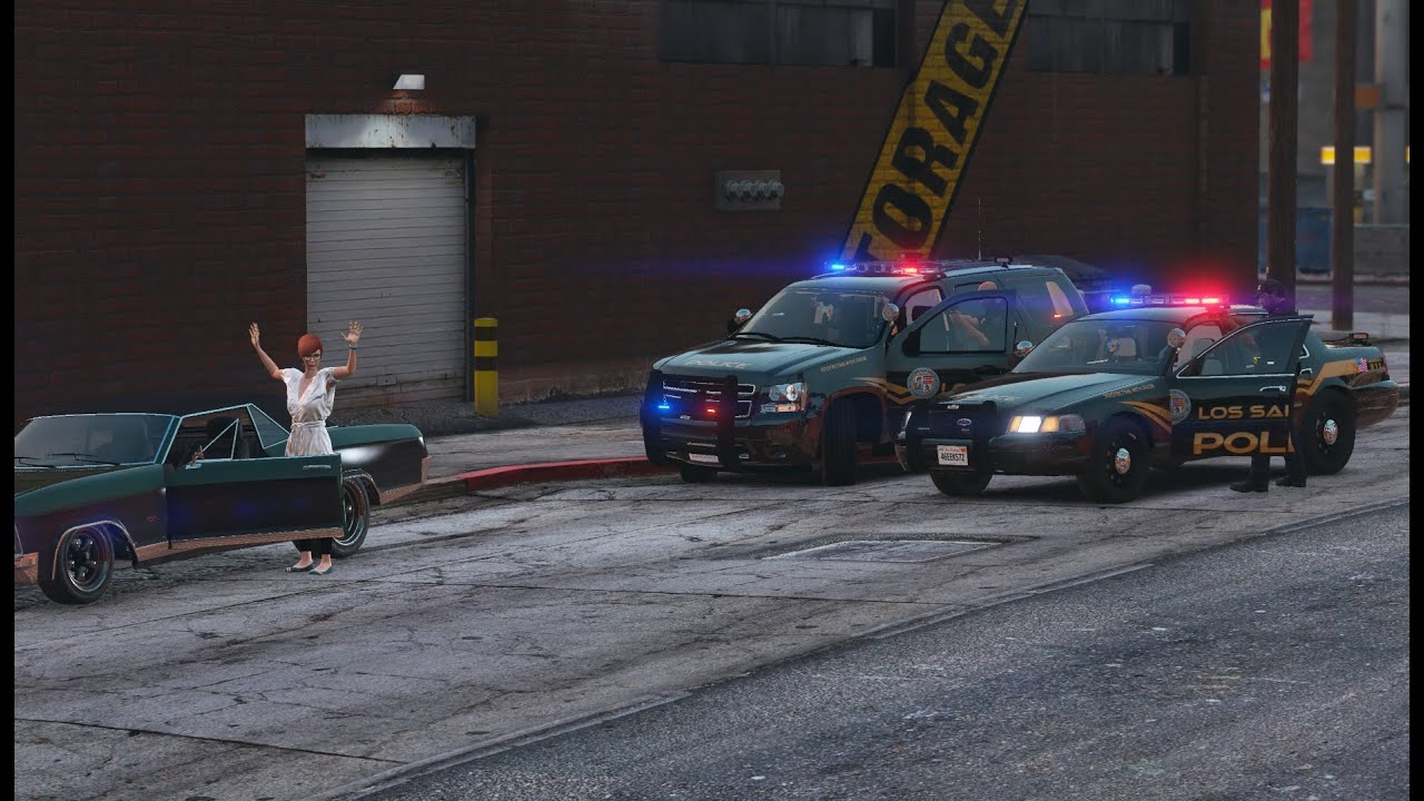 GTA 5 LSPDFR #033 Felony Stop! "No Commentary" - YouTube