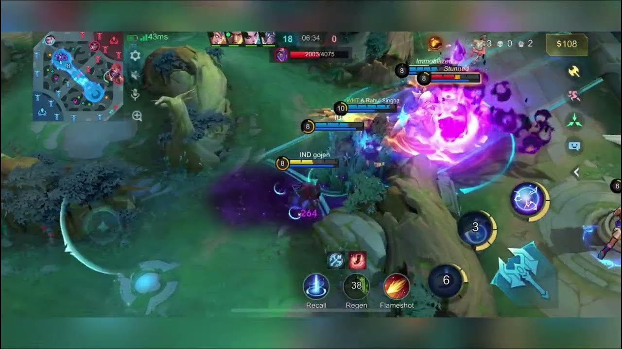 6# cyclops # 17 kill # MLBB# 100 damage build # cyclops - YouTube