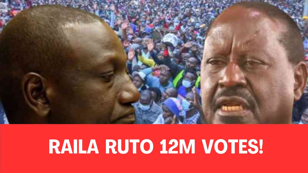 SHOCK AS RAILA-RUTO PACT REVEALS 12M VOTES THAT 2027 ELECTION WILL BE ...