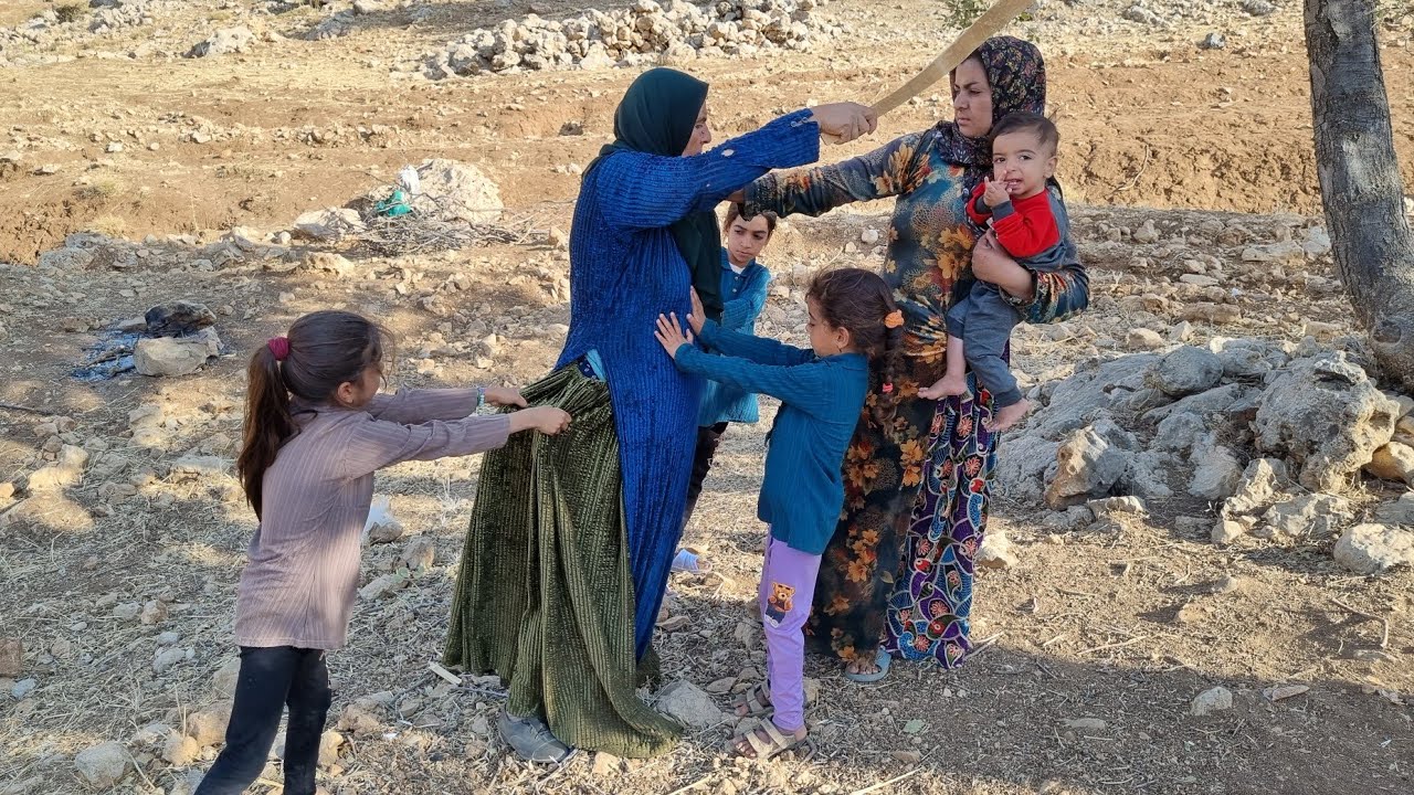 Nomadic Tensions: Zainab & Kids' Water Conflict with Elderly Neighbor 🌊 ...